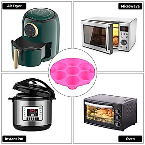 CAKETIME 12 Cups Muffin Pan, 7 Cups Muffin Pan for Air Fryer with Handles