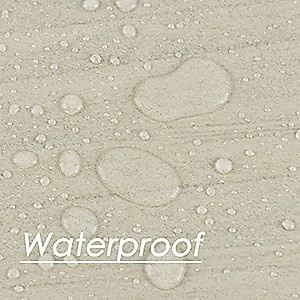 VaryStyle 12"x12" Beige Marble Tiles Peel and Stick Tile Stickers Self Adhesive Removable Waterproof Bathroom Wall Tile Vinyl Floor Stickers Stick on Tile for Walls Floor Kitchen Backsplash 5 Packs