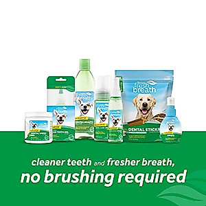 Fresh Breath by TropiClean Oral Care Water Additive for Cats, 16oz - Made in USA