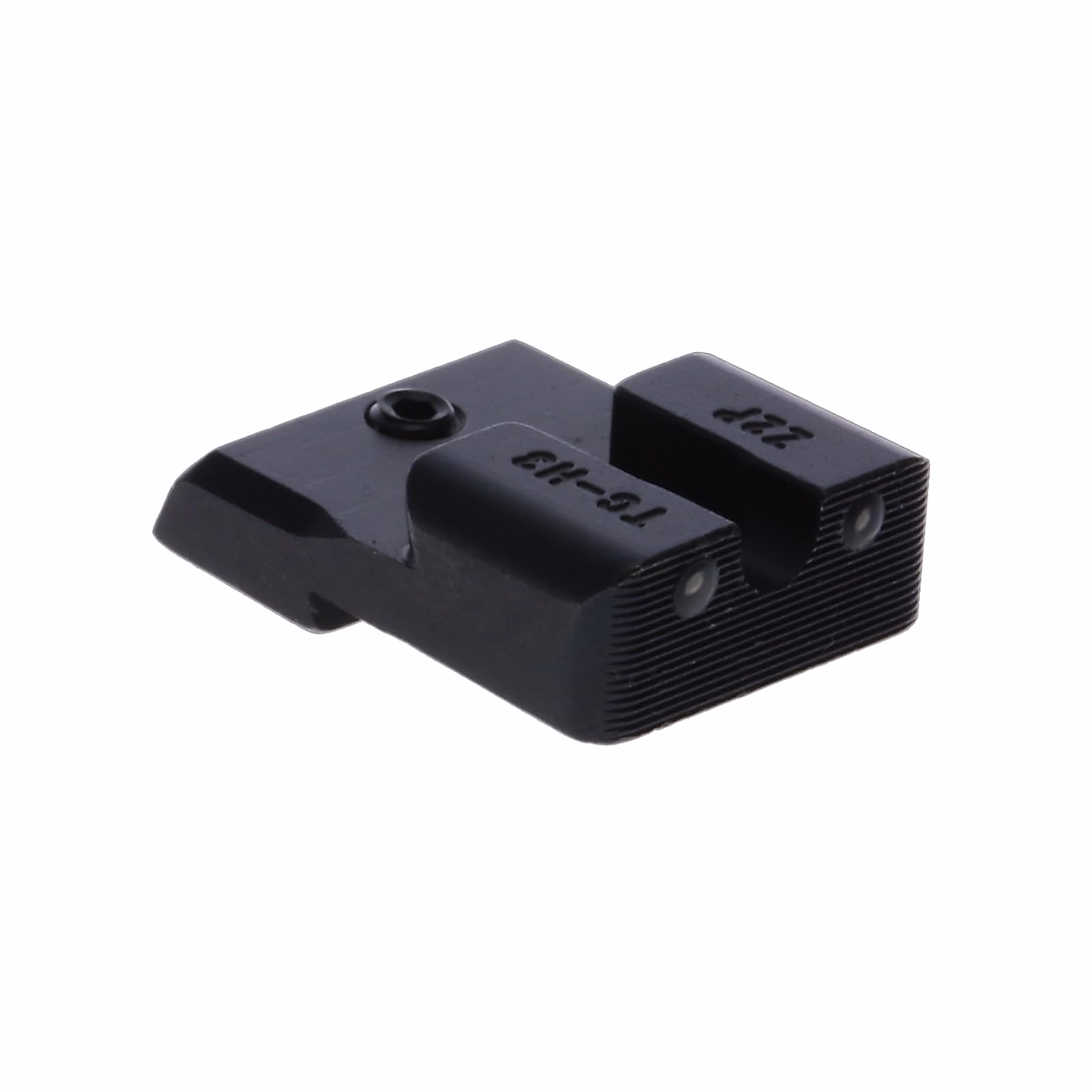 TRUGLO Tritium Pro Handgun Night Sights, Compatible with CZ P10 Handguns | Compact Gun Sights with Daylight White Dots, Night Tritium Dots & Orange Focus Lock Front Ring