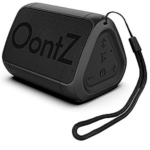 OontZ Angle Solo - Bluetooth Portable Speaker, Compact Size, Surprisingly Loud Volume & Bass, 100 Foot Wireless Range, IPX5, Perfect Travel Speaker, Bluetooth Speakers by Cambridge Sound Works (Black)