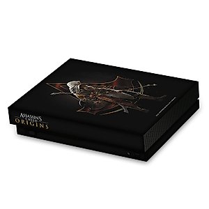 Head Case Designs Officially Licensed Assassin's Creed Bayek Crest Origins Character Art Matte Vinyl Sticker Gaming Skin Case Cover Compatible With Xbox One X Console