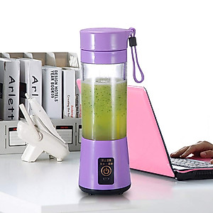Luwsldirr 400ml Portable USB Electric Maker Blender Squeezer Bottle Fruit Juicer Smoothie