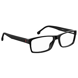 Carrera Men's 8852 Rectangular Prescription Eyewear Frames, Black, 55mm, 17mm