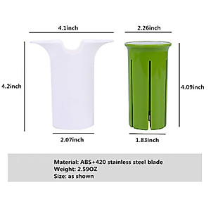 YOVQNMX Cucumber Slicer, Strawberry Slicer, Grape Slicer, Carrot Cutter, Potato Cutter, Creative Kitchen Tools, Multi-Function Fruit And Vegetable Slicer, Fruit Salad Making Pizza Fruit Dispenser