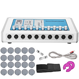 H HUKOER Slim-Ming Instrument, 𝘌𝘭𝘦𝘤-𝘵𝘳𝘪𝘤𝘢𝘭 𝘔𝘶-𝘴𝘤𝘭𝘦 𝘚𝘵𝘪-𝘔𝘶-𝘭𝘢𝘵𝘪𝘰𝘯 Equip-Ment, AC110V 𝘚𝘵𝘪-𝘔𝘶𝘭𝘢𝘵𝘰𝘳, 𝘉𝘰-𝘥𝘺Relieve Body 𝘈𝘤𝘩𝘦𝘴