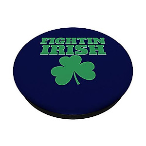 St Patrick's Day Irish Clover Shamrock Gift PopSockets Swappable PopGrip