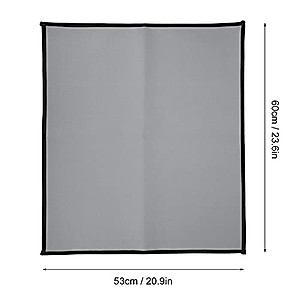 WNSC Fire‑Resistant Grill Mat, Fire Pit Pad Silicone for Camping for Outdoor Picnic