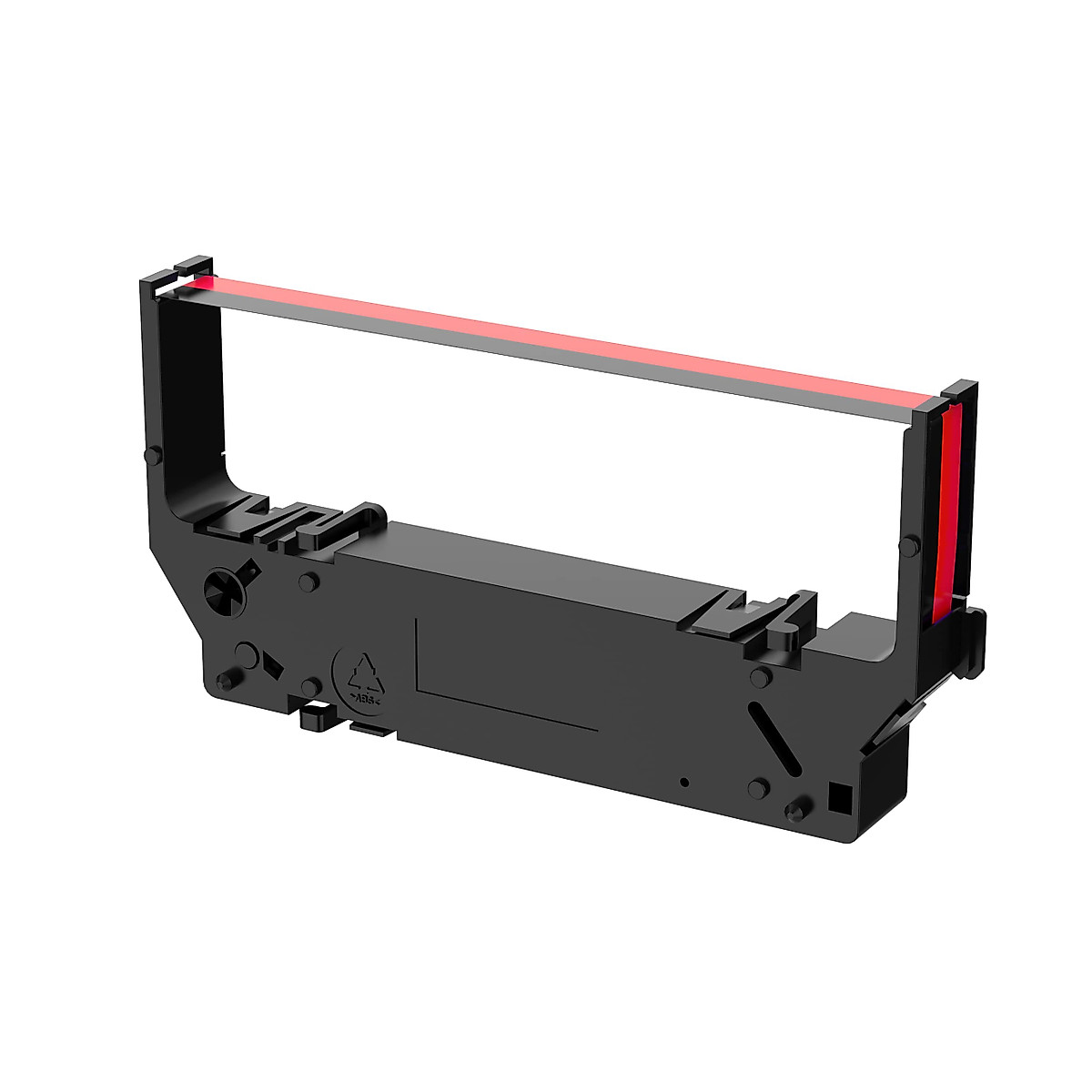 12-Pack Replacement for Star SP700 Printer Ribbon for Using with Star RC700 Sp 700 Sp700 Sp712 Sp717 Sp742 Sp747 (Black and Red)