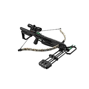 CenterPoint Tyro 4X Recurve Crossbow Package With 4x32mm Scope, Camo