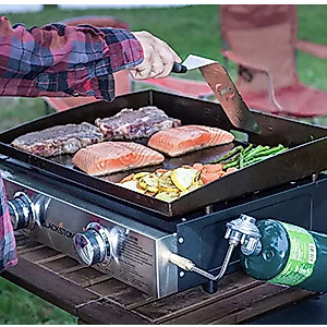 Blackstone Griddle 22″ Tabletop 2 Burner 24,000 BTU Grill with Cover included