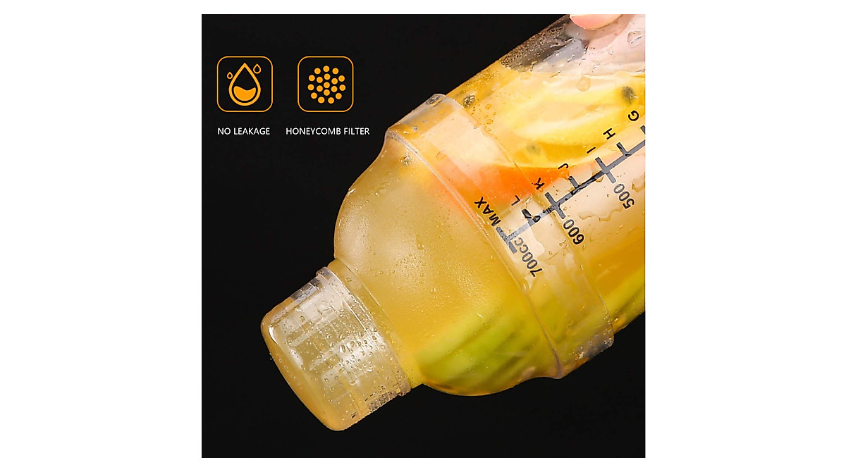Plastic Cocktail Shaker 24oz - Durable Bar Mixing Tool | ATRDTO