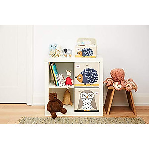 3 Sprouts Baby Diaper Caddy - Organizer Tote Bag for Baby Essentials Boy or Girl - Baby Shower Basket - Nursery Must Haves - Registry Favorites - Newborn Caddie Car Travel, Hedgehog