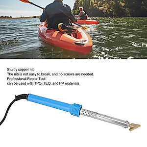 Biitfuu Plastic Welding Kit for Surface Repair Stainless Steel for Canoes with Plastic Welder and Rods Set (US Plug 110V 60HZ)