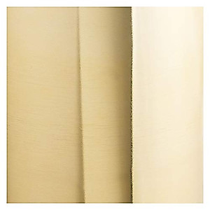 mDesign Metal Free Standing Toilet Paper Holder Stand and Dispenser, with Storage for 3 Spare Rolls - for Bathrooms/Powder Rooms - Holds Mega Rolls - Soft Brass