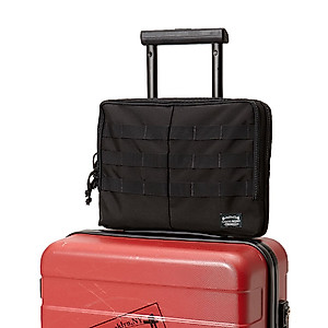 Cargo Works® Laptop Shoulder Bag Compatible 13-13.3 Inch MacBook Pro, Notebook Computer, Messenger Briefcase Sleeve Carrying Case Cover, Black