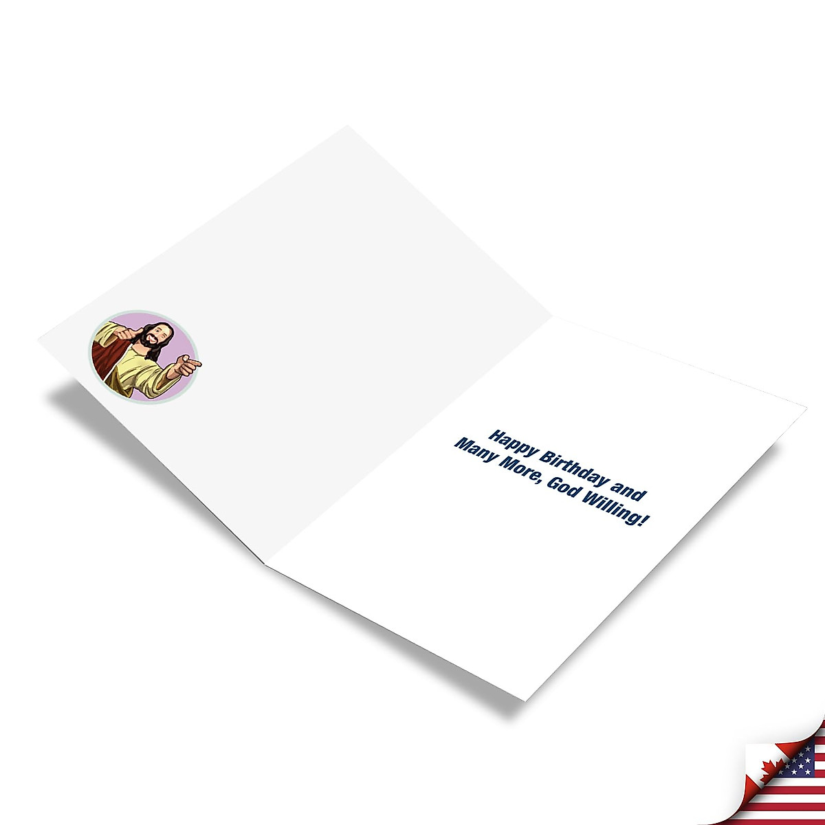 NobleWorks Funny 50th Milestone Birthday Greeting Card w/ 5 x 7 Inch Envelope (1 Card) See You Soon 50 C9065MBG