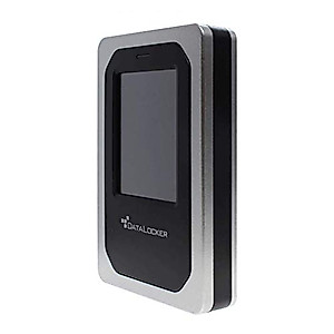 DataLocker DL4 FE 1 TB Password Protected Hardware Encrypted HDD, Easy Screen Guided Use, AES 256, IP64 Dust, TAA Compliant Trusted Supply Chain, OS Independent, USB-C/USB-A
