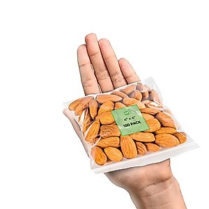 Restaurantware Bag Tek 4.5 x 4 Inch Resealable Zip Bags 100 High Clarity Zip Bags - For Snacks Nuts Seeds Candy Treats & More Clear Plastic Zipper Storage Bags