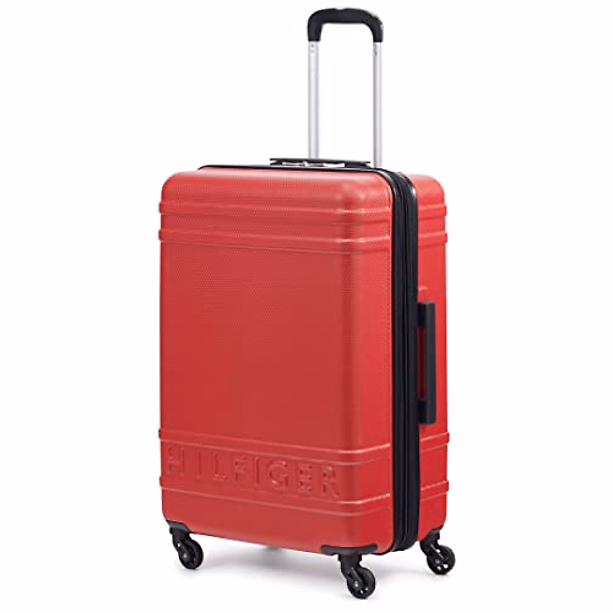 Tommy Hilfiger Lexington Upight Hard Suitcase, Red, 25"