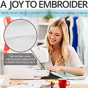 Aunti Em's Kitchen Flour Sack Dish Towels - Natural Cotton for Embroidery and Drying Glass, Hand, Dinnerware - Plain, Thick, Zero-Lint, Highly Absorbent - Set of 13, 27 x 27 Inch, Ivory