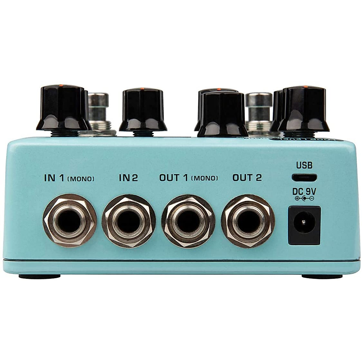 NUX Duotime Stereo Delay Pedal Bundle with MXR Instrument Cable, Dunlop Pick Pack, and Power Supply