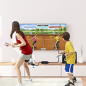 Wii to HDMI Converter, Wii Signal to HDMI Support 720P 1080P 3.5MM Audio Video Output Adapter with 1M HDMI Cable for Nintendo Wii