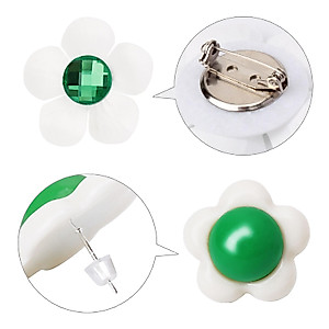 ICECUTE 4PCS Princess Crown Accessories Kit,Include Crown/Brooch/Earring/Gloves, Princess Dress Up Accessories for Kids Girls