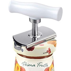 Jar Opener Multifunction Adjustable for 1-4 inches Bottle Can, Stainless Steel Lids Off Jar Opener. Fit Seniors, Arthritis, Women, Chilren, Weak Hands