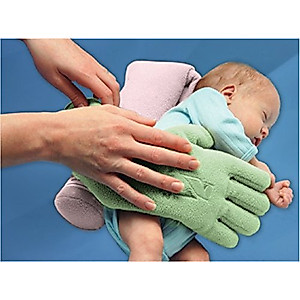 The Zaky Bonding & Positioning by Nurtured by Design - Color: Sky Blue - One Pair– Ergonomic Sleeping Support with Washing Bag- Excellent Physical & Psychological Support for Preemies & Infants