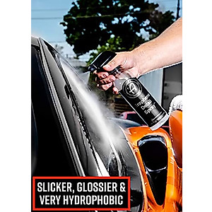 Adam's Graphene Ceramic Spray Coating, Graphene Tire Shine, Graphene Detail Spray, & Graphene Shampoo Bundle