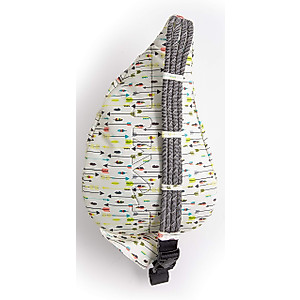 KAVU Original Rope Sling Bag Polyester Crossbody Backpack