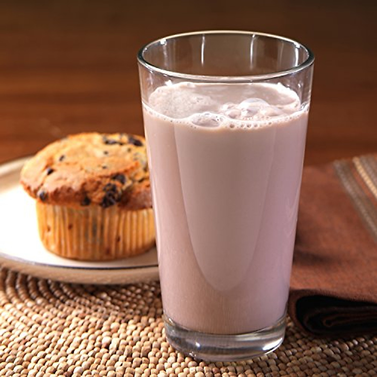 Augason Farms Morning Moo's Chocolate Low Fat Milk Alternative Can, Emergency Food Supply, Everyday Meals, 67 Servings