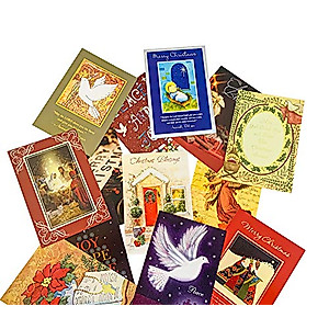 25 Count Great Value Religious Christmas Cards Assorted