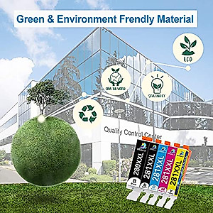 DOUBLE D 280 281 Ink Cartridges Compatible Replacement for Canon Ink 280 and 281 Cartridges PGI-280XXL CLI-281XXL for Canon PIXMA TS9120 TR7520 TR8520 TS8120 TS8220 TS8320 TS6100 (8 Pack)