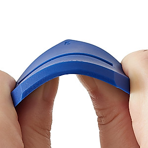 XIYAOXI Silicone Caulking Tools Compatible with Sealant Grout Finishing Sealing 3 Pieces Blue Caulk Tool Kit Caulking Finishing Tools