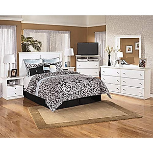 Signature Design by Ashley Bostwick Shoals Children's Traditional 6 Drawer Dresser, White