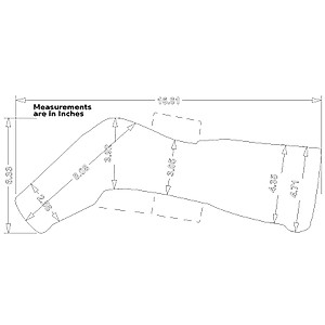 Case Club Case fits Vortex Optics Diamondback HD 20-60x85mm Angled Spotting Scope in Pre-Cut Waterproof Case