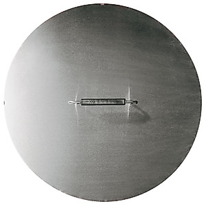 Breeo X Series Lid 24 (27.85 Inch) | Stainless Steel | Keep Rain Debris & Elements Outside The Fire Pit | Durable Fire Pit Cover | USA Made