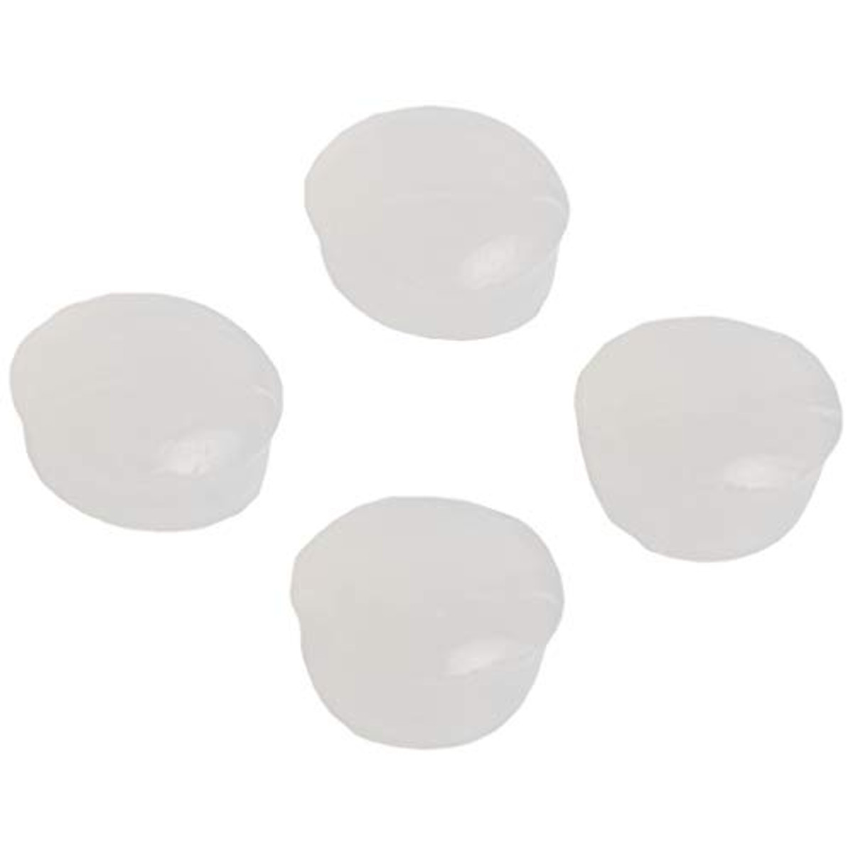 Speedo Unisex Swim Training Silicone Ear Plugs , White, 2 Pair (Pack of 1)
