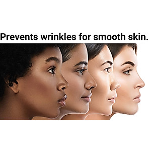 ULULIFE Luxury Grow Hair Faster, Save Extensions, Hairstyles, Lashes w/Satin King Size Pillowcases Set of 2 Ivory.