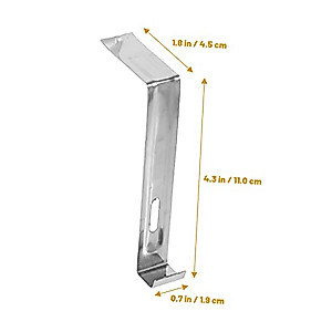 LIGHTAOTAO 20pcs Tile anti-slip buckle roof tile fasteners tile seam clips flooring product roof hook brick clips stainless steel hooks for hanging stainless steel hooks outdoor deck tiles