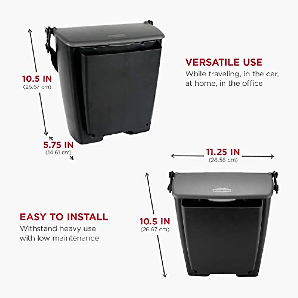 Rubbermaid Trash Bin
