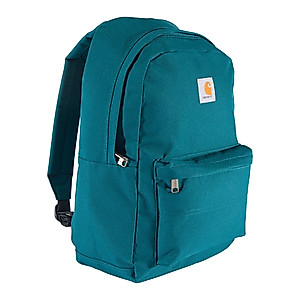 Carhartt Unisex Adult 21L Classic Daypack, Durable Water-Resistant Pack with Laptop Sleeve, Tidal, One Size