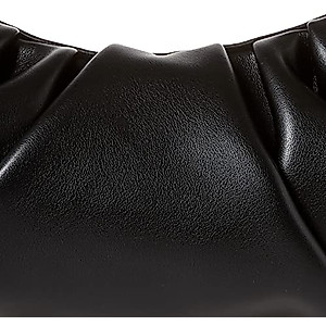 The Drop Women's Ulla Ruched Convertible Clutch, Black, One Size