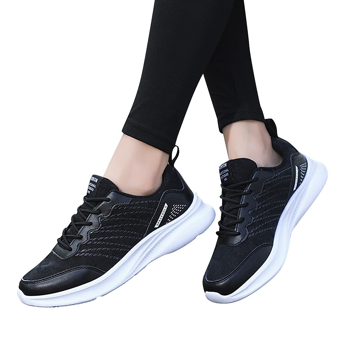 USYFAKGH Running Shoes Women Sneakers - Tennis Workout Walking Gym Lightweight Athletic Comfortable Casual Memory Foam Fashion Shoes