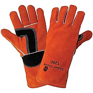 Global Glove 1200 - Premium Leather Welders Gloves - Large