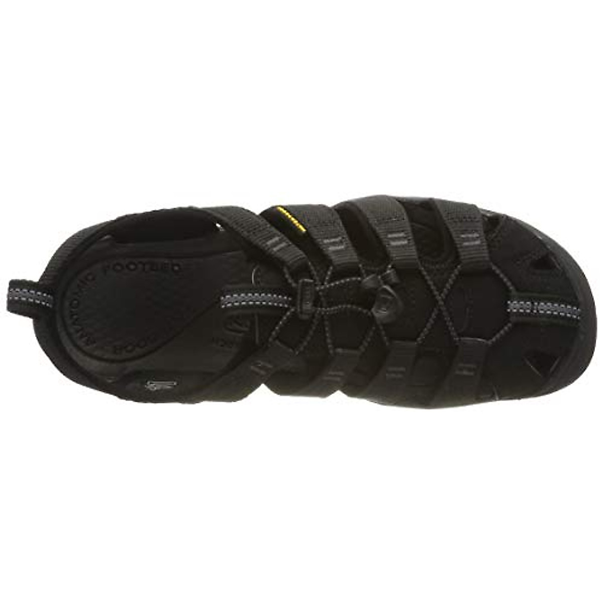 KEEN Women's Clearwater CNX Sandal, Black, 8.5