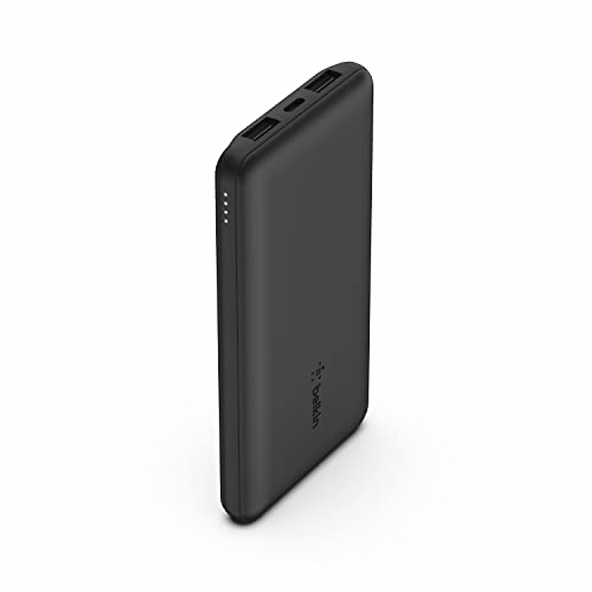 Belkin USB-C Portable Charger Power Bank, 10,000 mAh with 1 USB-C Port and 2 USB-A Ports for up to 15W Charging for iPhone 14 Pro, 14 Pro Max, AirPods, iPad, Galaxy S23, S23+, Ultra - Black