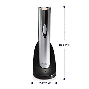 Oster Rechargeable and Cordless Wine Opener with Chiller